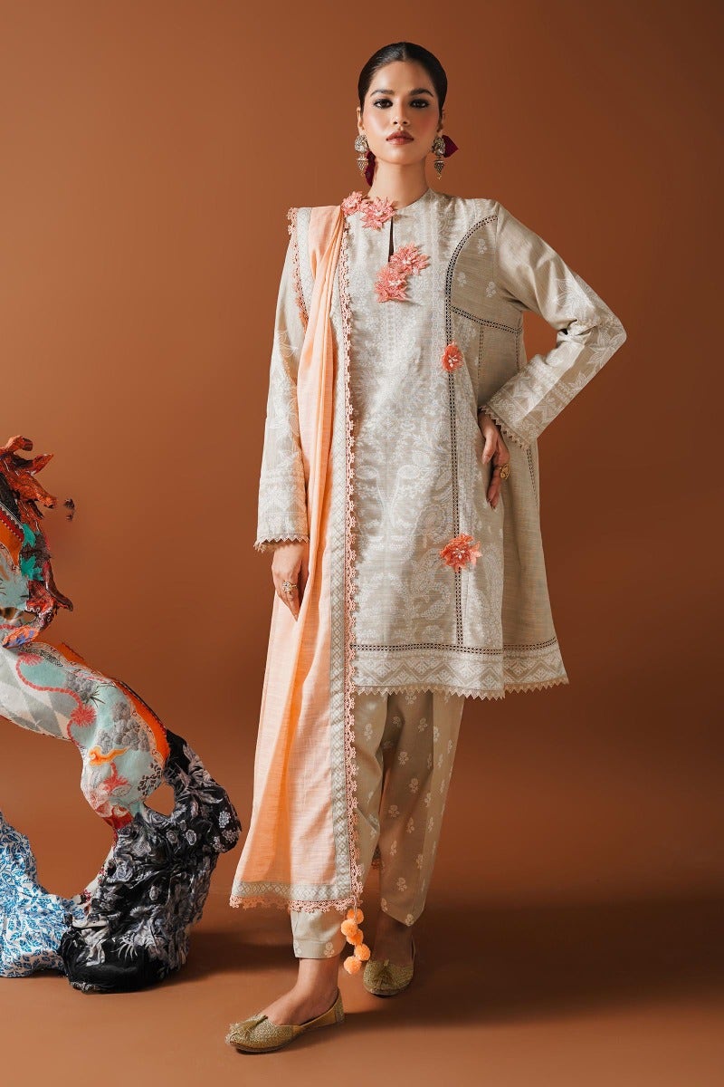 H232-007A-CQ | Sana Safinaz | Mahay Winter 2023 – Ayat B Wardrobe