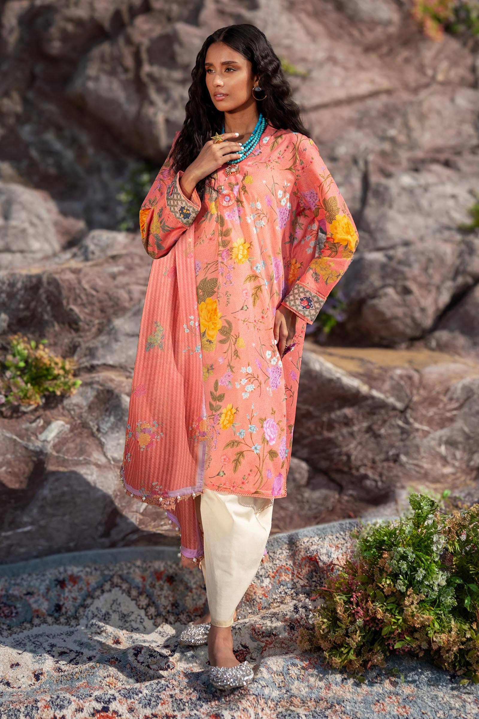 H241-007A-2S | Sana Safinaz | Mahay Spring Lawn 2024 – Ayat B Wardrobe