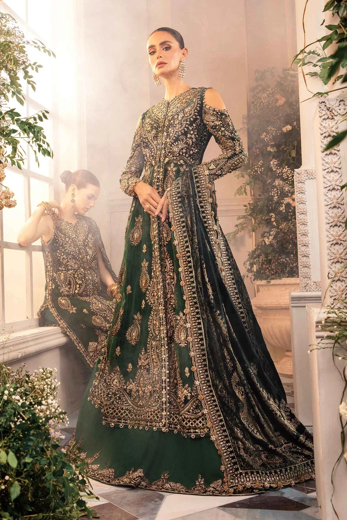 Maria B Mbroidered Wedding Collection 2025 Ayat B Wardrobe