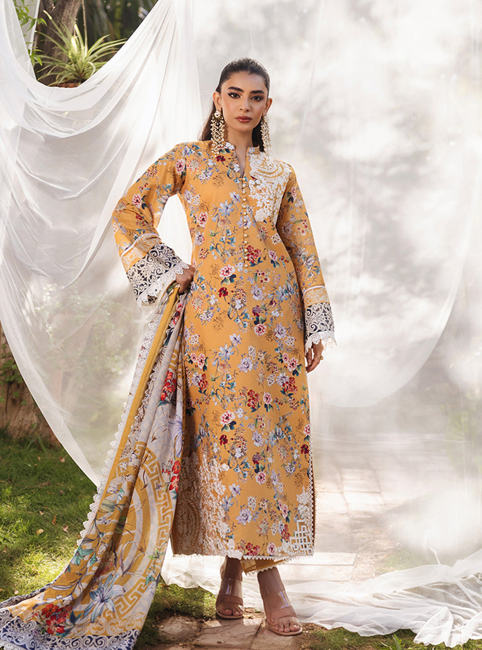 BEEHA - D 2A | Zainab Chottani | Tahra Lawn 2024 – Ayat B Wardrobe
