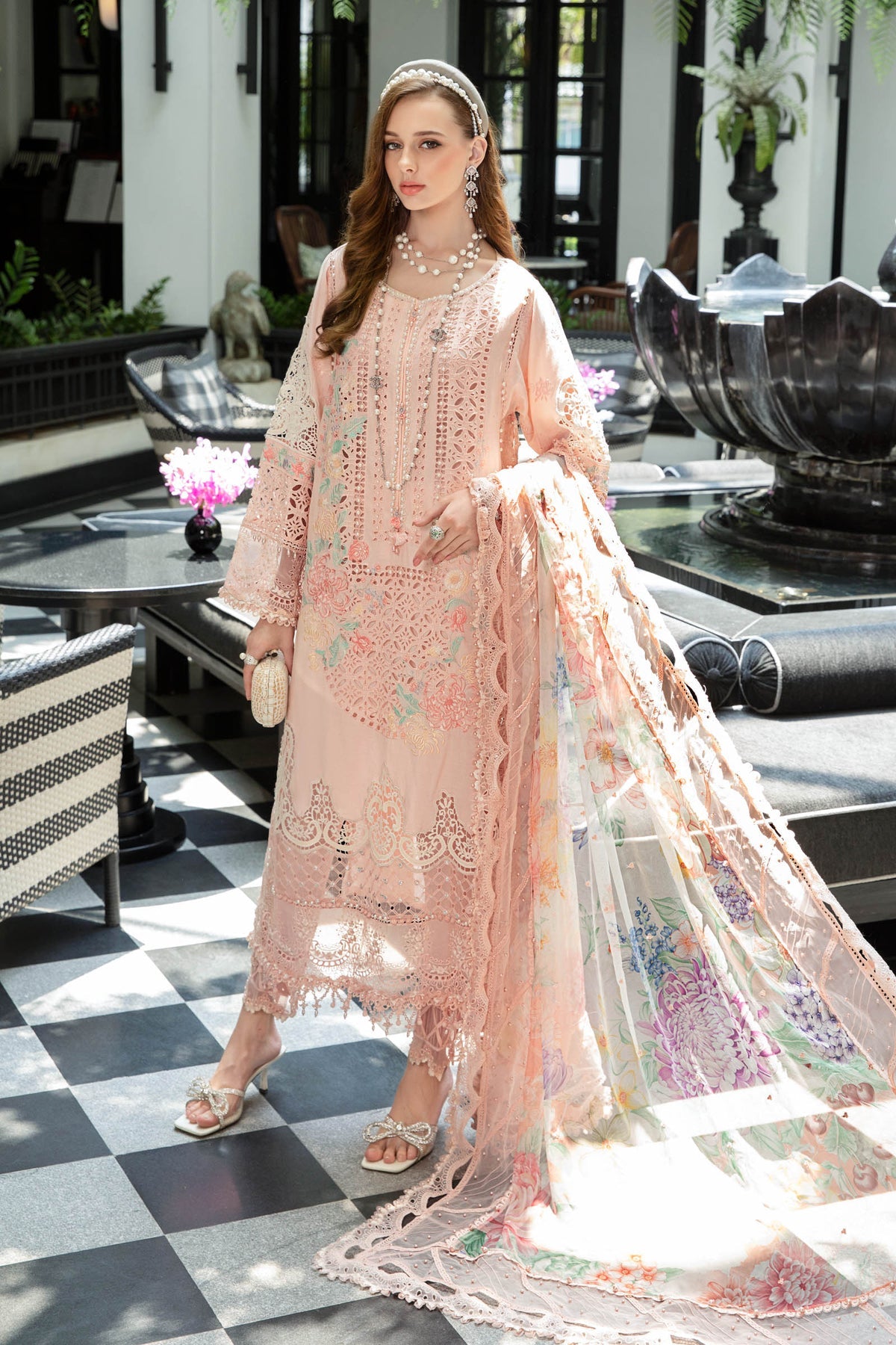 D7 | Maria B | Eid Lawn Collection 2023 – Ayat B Wardrobe