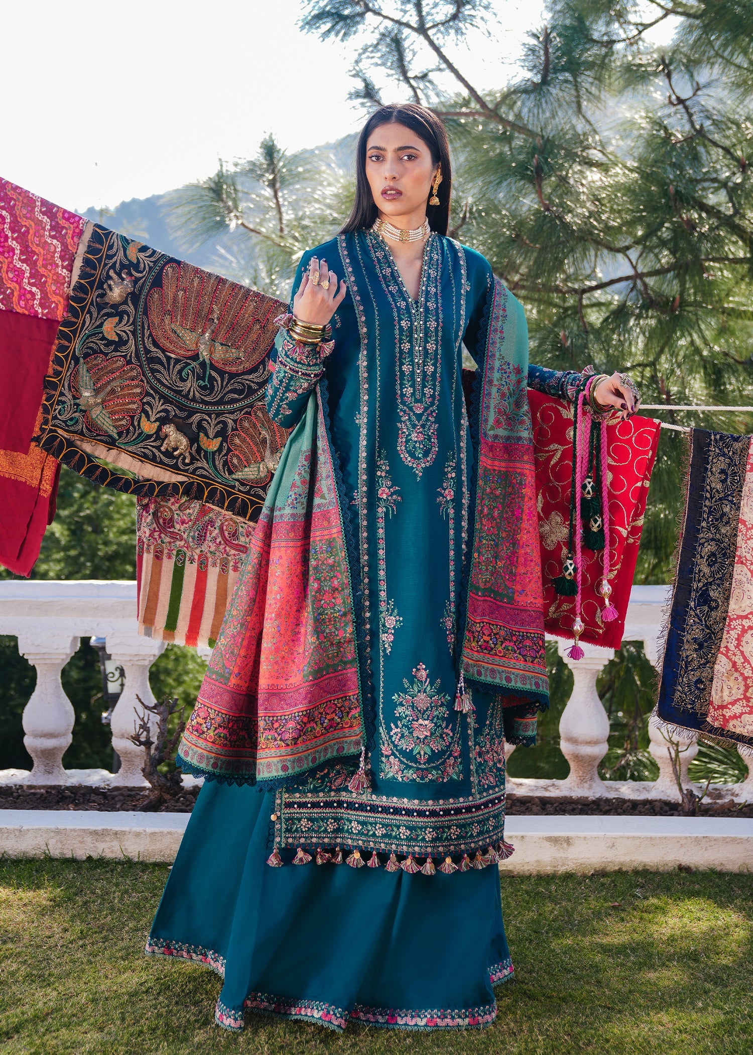 Jamil | Hussain Rehar | Winter Shawl 2024 – Ayat B Wardrobe