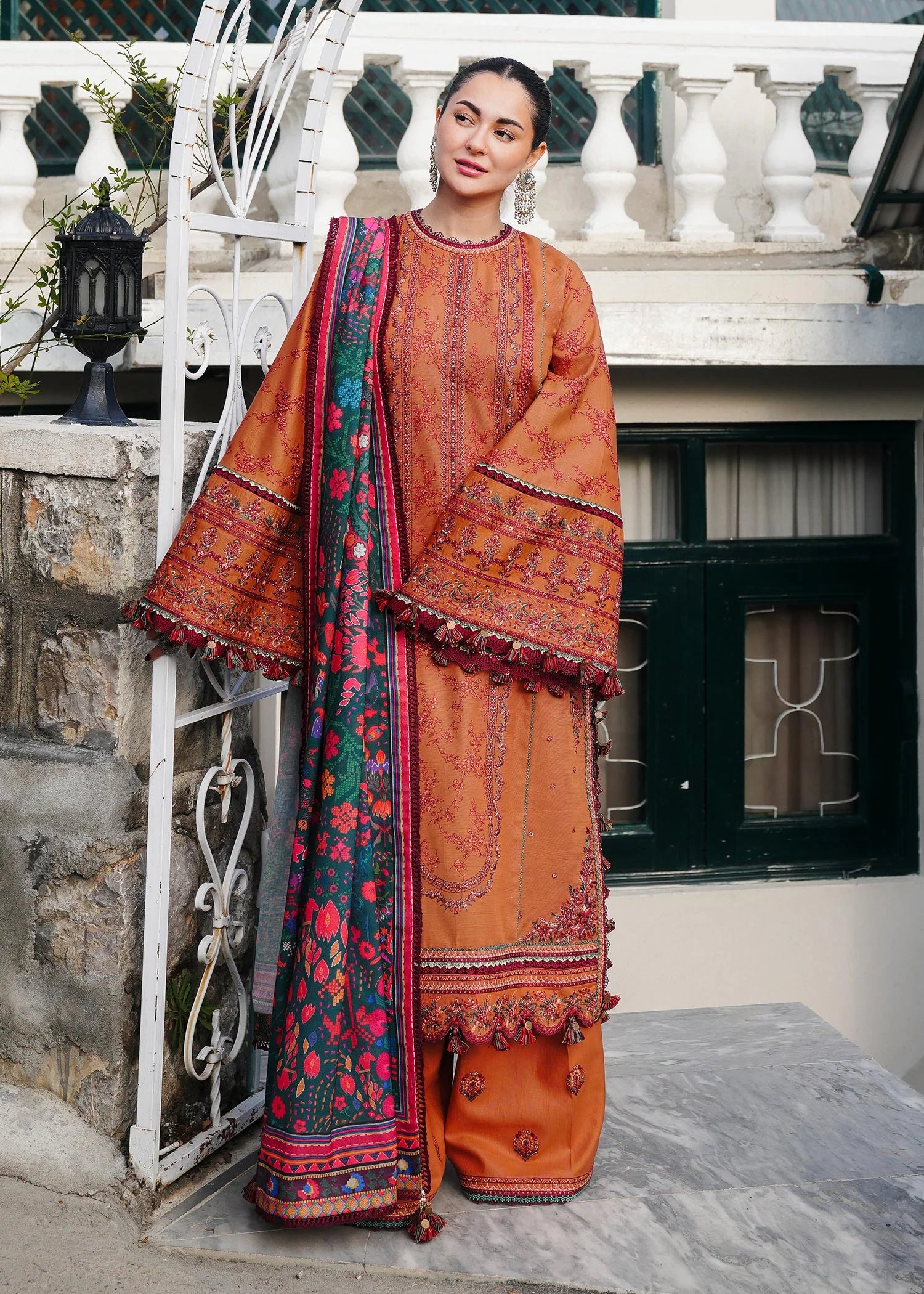 Tamar | Hussain Rehar | Winter Shawl 2024 – Ayat B Wardrobe