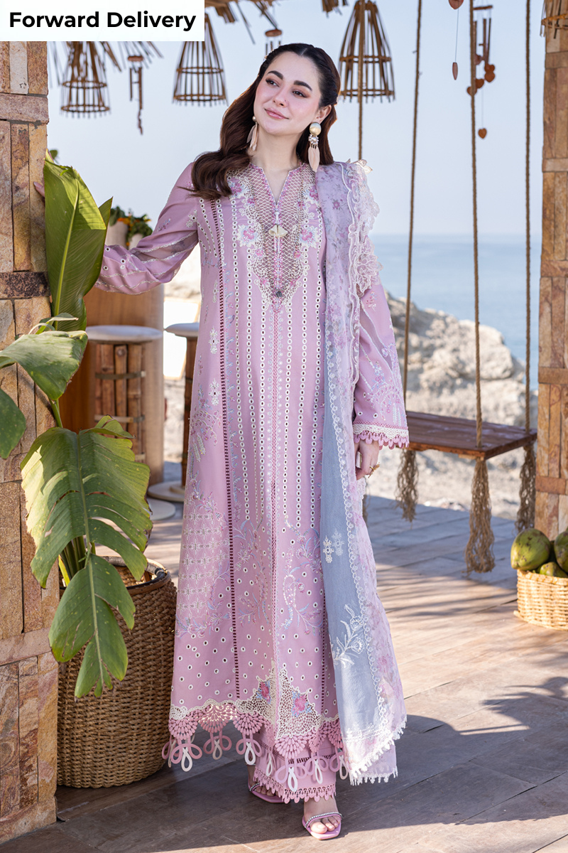 FP-10 LINA | Qalamkar | Sahil Kinare Luxury Lawn 2024 – Ayat B Wardrobe