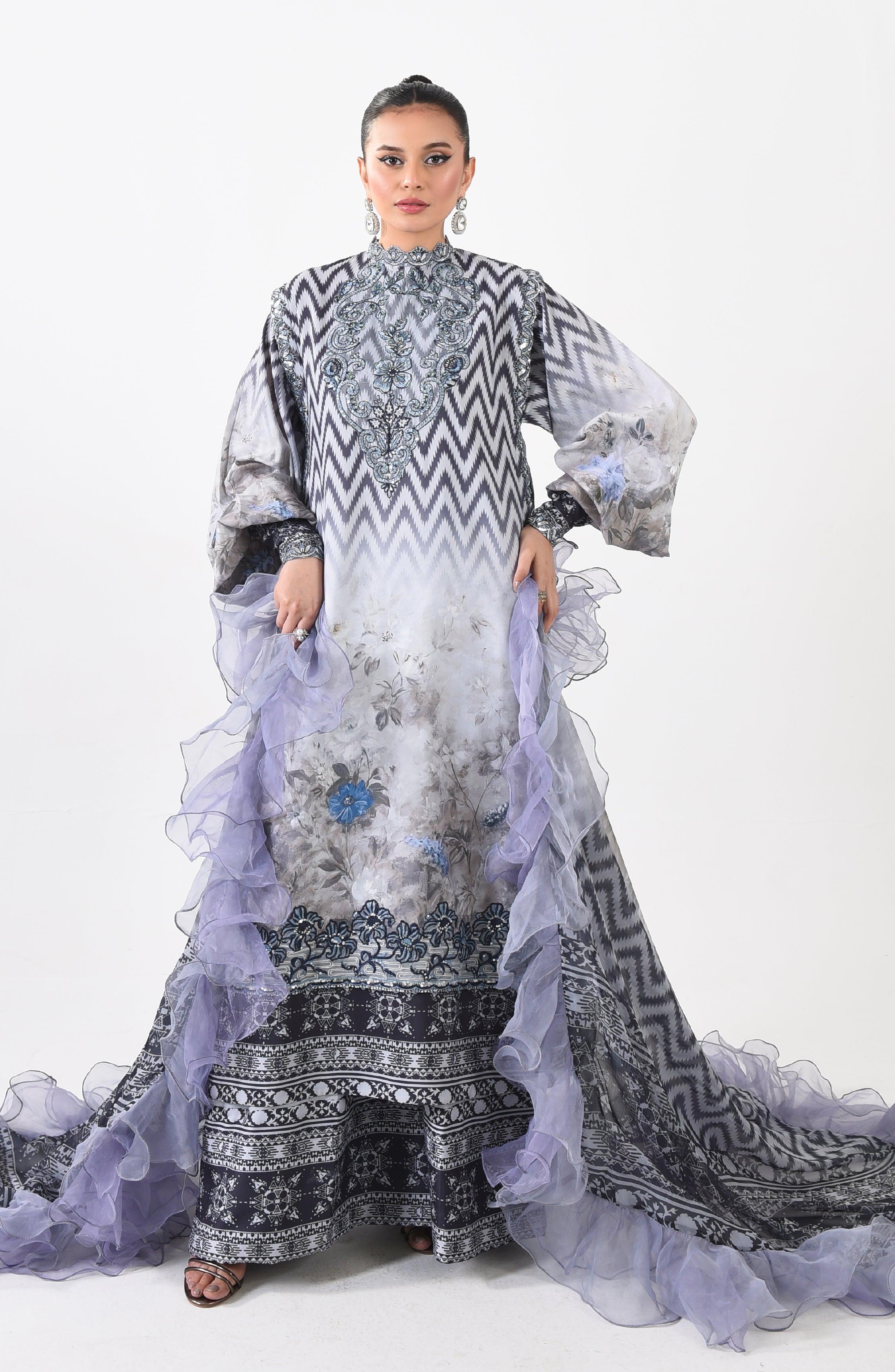 Sara MS24-577 | Maryam and Maria | Summer Luxury Lawn 2024 – Ayat B ...