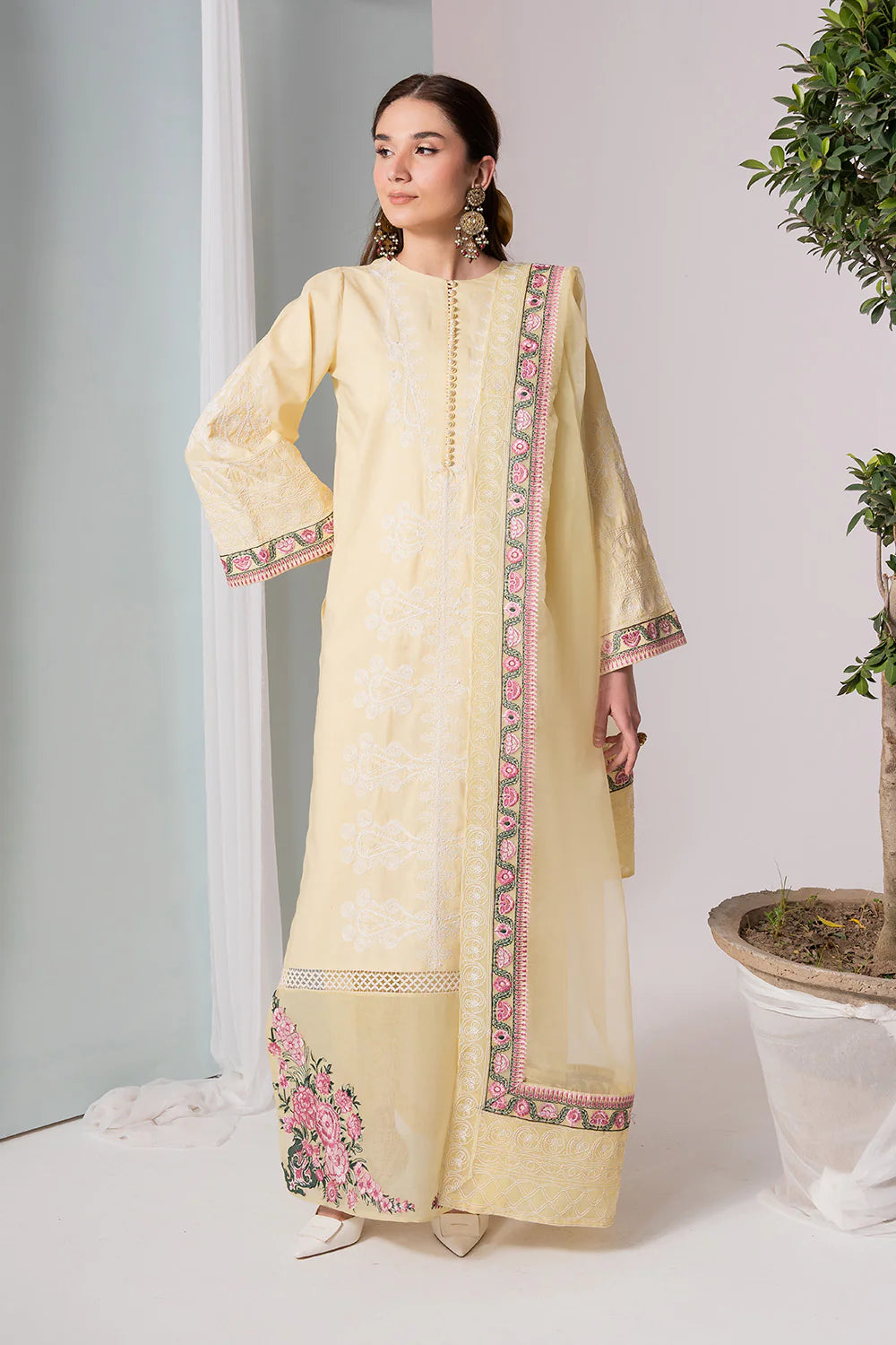 ELLA - MS50144 | Maryam And Maria | Luxury Lawn 2025 – Ayat B Wardrobe