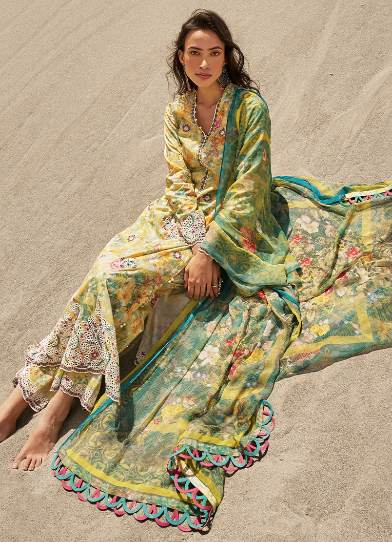 Zaniyah | Image | Summer Printkari Lawn Collection 2023 – Ayat B Wardrobe