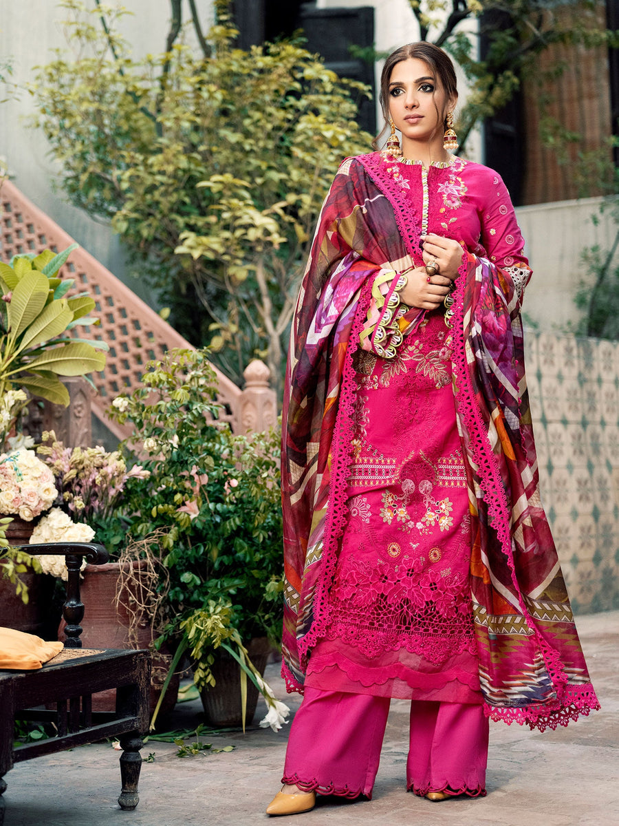 Amber | Maryam Hussain | Luxury Lawn 2023 – Ayat B Wardrobe